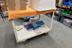 Machines Used | Rolling Steel Work Cart