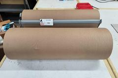 Machines Used | Brown Paper Roll Cutter Station for 24" Width Rolls And ...