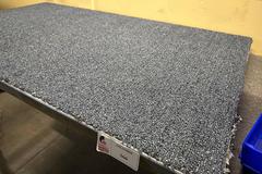 Machines Used | Metal Bench with Carpet Top