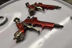 Machines Used | DeVilbiss EXL Paint Guns