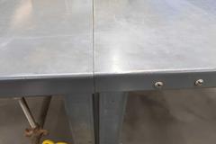 Machines Used | Metal Benches, (4) Bolted Together, with Peg Board and ...