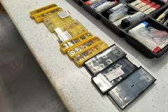 Machines Used | Insert Type End Mills, Face Mills; Inserts