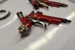 Machines Used | DeVilbiss EXL Paint Guns