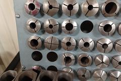 Machines Used | 5C Collets, Collet Blocks, With Rack