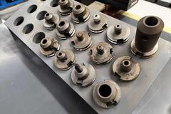 Machines Used | End Mill Type Cat 40 Tool Holders, (14) with Rack