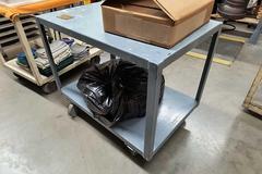 Machines Used | Rolling Steel Work Cart