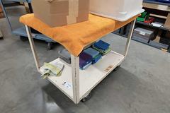 Machines Used | Rolling Steel Work Cart