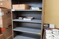 Machines Used | Steel Adjustable Shelf Storage Unit, 7 Shelves