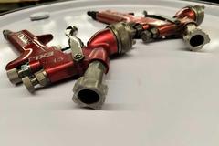 Machines Used | DeVilbiss EXL Paint Guns