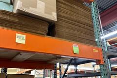 Machines Used | Tear Drop Style Pallet Racking (1) Section, (2) 10 ...