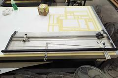 Machines Used | Fletcher Model F2000 48" Mat Cutter, Adjustable ...