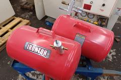 Machines Used | (2) Ironton 10 Gallon Portable Air Tanks with Vestil ...