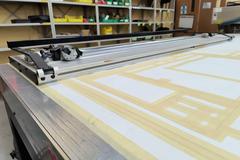 Machines Used | Fletcher Model F2000 48" Mat Cutter, Adjustable ...