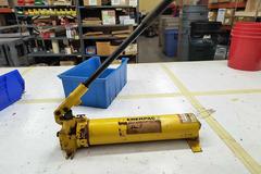 Machines Used | Enerpac P80 10,000 PSI Hand Pump