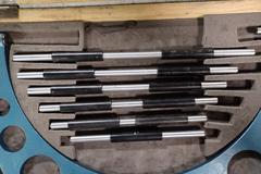 Machines Used | 6 to 12" Interchangeable Anvil Micrometer with Ratchet ...