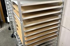 Machines Used | Rolling Speed Racks (3)