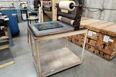 Machines Used | Roll Dispenser Cart