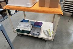 Machines Used | Rolling Steel Work Cart