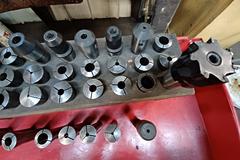 Machines Used | Assorted R8 Collets, Endmill Holders & (1) Shell Mill