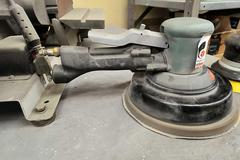 Machines Used | Dynabrade Pneumatic Sanders: (2)