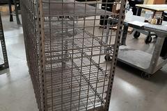 Machines Used | 3-Sided Cart with Wire Shelves