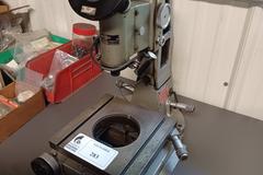 Machines Used | Gaetner Scientific Toolmaker's Microscope with 8" x 8" T-Slotted Stage