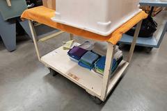 Machines Used | Rolling Steel Work Cart