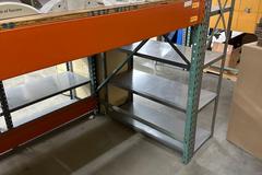 Machines Used | Tear Drop Style Pallet Racking (1) Section, (2) 10 ...
