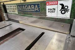 Machines Used | Niagara 22F 16-Ga Foot Shear with Extra Blades