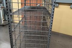 Machines Used | 3-Sided Cart with Wire Shelves