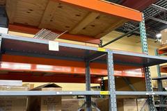 Machines Used | Tear Drop Style Pallet Racking (1) Section, (2) 10 ...