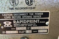 Machines Used | Rapidprint Timeclocks, (4)