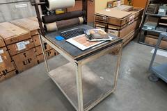 Machines Used | Roll Dispenser Cart