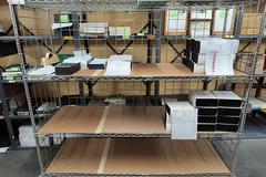 Machines Used | InterMetro Rolling Wire Rack, 4 Adjustable Shelves, No ...