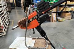 Machines Used | Polygun Pneumatic Feed Hot Metlt Glue Gun with Glue