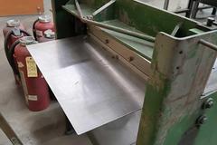 Machines Used | Niagara 22F 16-Ga Foot Shear with Extra Blades