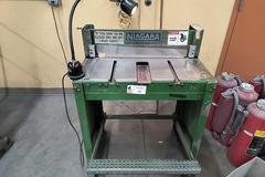 Machines Used | Niagara 22F 16-Ga Foot Shear with Extra Blades