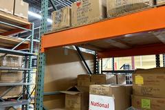 Machines Used | Tear Drop Style Pallet Racking (1) Section, (2) 10 ...