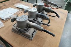 Machines Used | (4) Sanders: (3) Porter Cable and (1) Black & Decker
