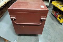Machines Used | Jobox Rolling Metal Tool Box with Contents of Hand ...