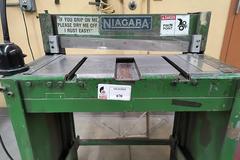 Machines Used | Niagara 22F 16-Ga Foot Shear with Extra Blades