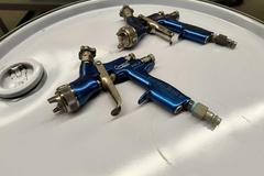 Machines Used | DeVilbiss Compact HVLP Spray Guns, (2)