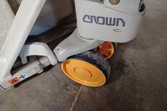 Machines Used | Crown PTH50 Pallet Jack, 5000lb Capacity