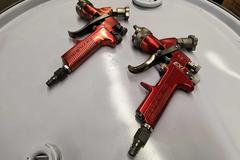 Machines Used | DeVilbiss EXL Paint Guns