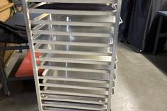 Machines Used | Rolling Speed Rack with Sheet Pans