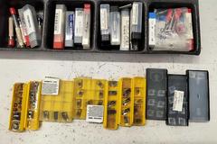 Machines Used | Insert Type End Mills, Face Mills; Inserts