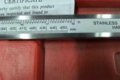 Machines Used | Inspection Tools: Depth Gage, 18" Digital Caliper