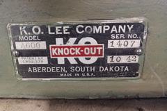 Machines Used | KO Lee A600 Tool & Cutter Grinder with Rolling Stand