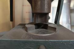 Machines Used | Whitney Jensen Kick Punch with with 10" Throat and Stand