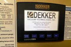 Machines Used | Dekker VMXVFD0453KA1-00 Vacuum Pump System with 25HP ...